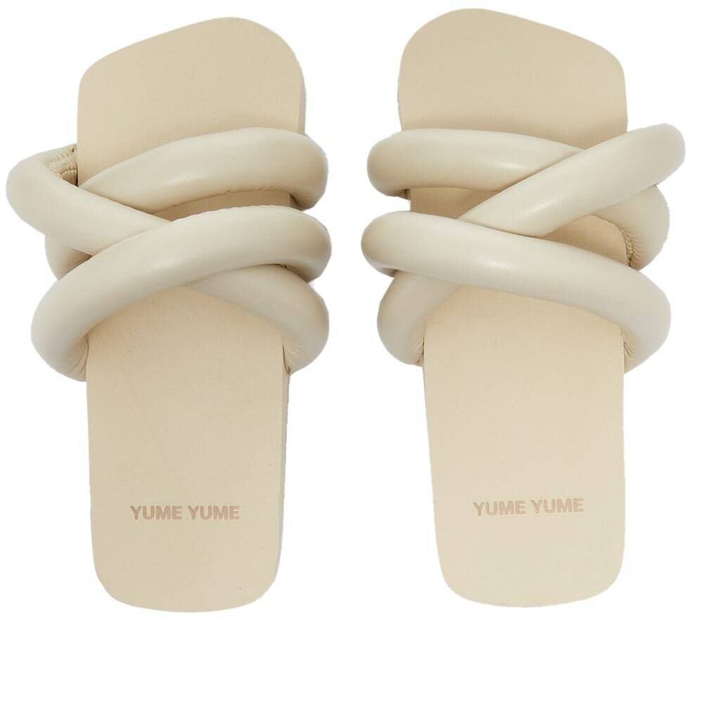 Yume Yume Women's Tyre Slide in Beige Yume Yume