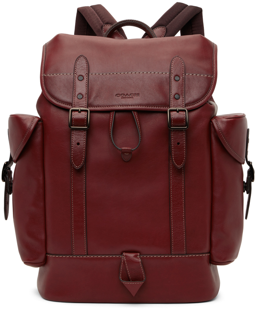 Coach 1941 Burgundy Hitch Backpack Coach 1941
