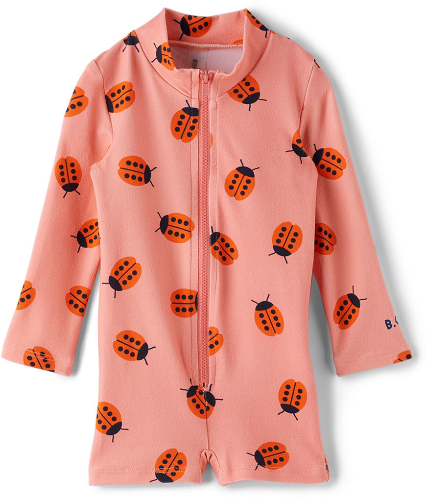 Bobo Choses Baby Pink Ladybug Swim Set Bobo Choses