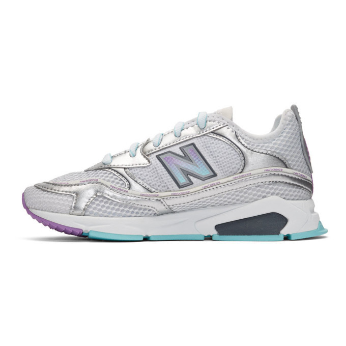 New Balance Silver X-Racer Sneakers New Balance