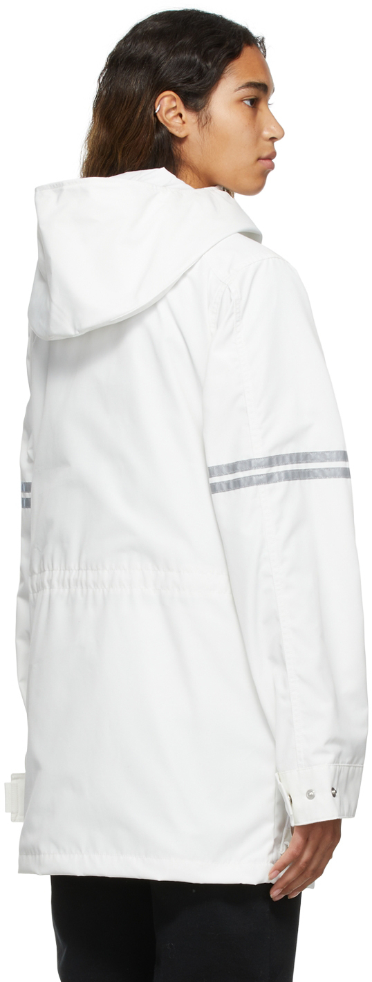 Canada Goose White HUMANATURE Science Research Coat Canada Goose