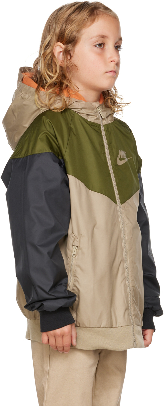Nike Kids Brown Windrunner Jacket Nike