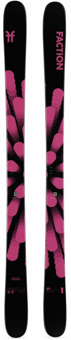 Faction Black & Pink Studio 1 Skis