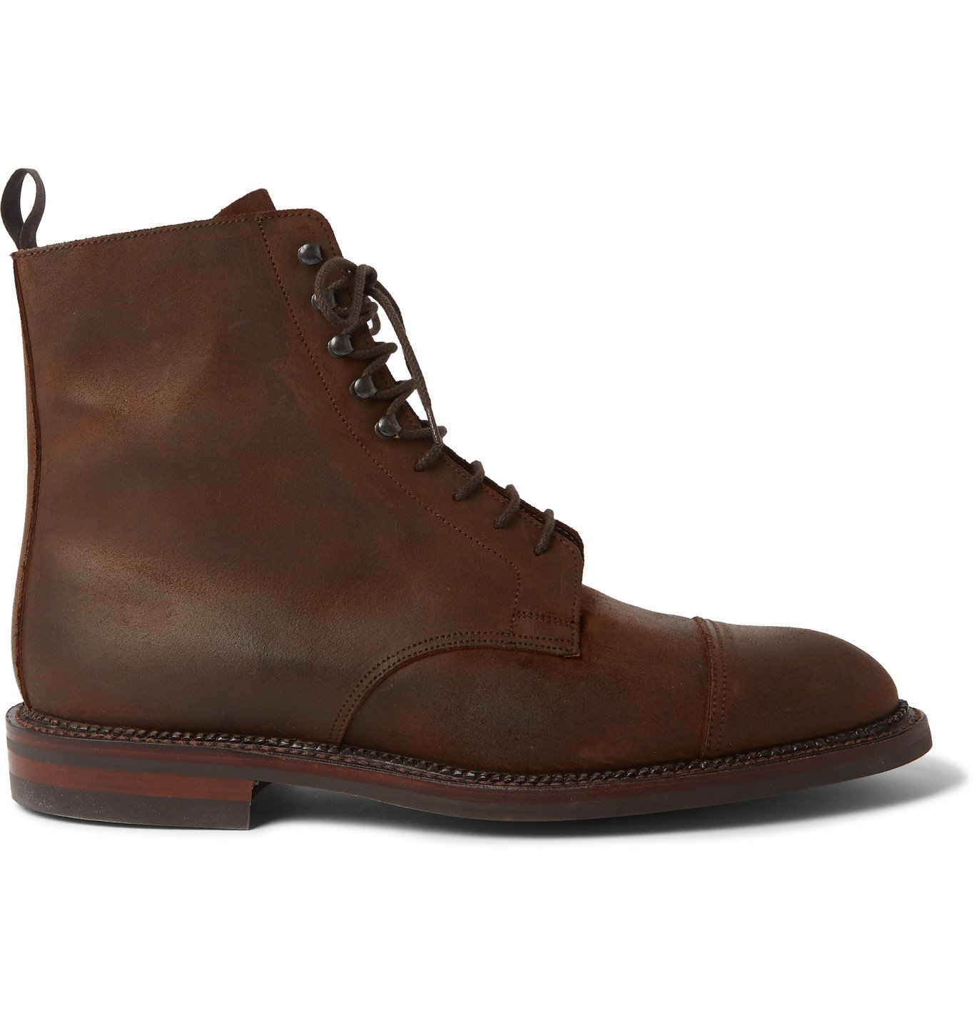 Purdey - Rough Out Nubuck Boots - Brown Purdey
