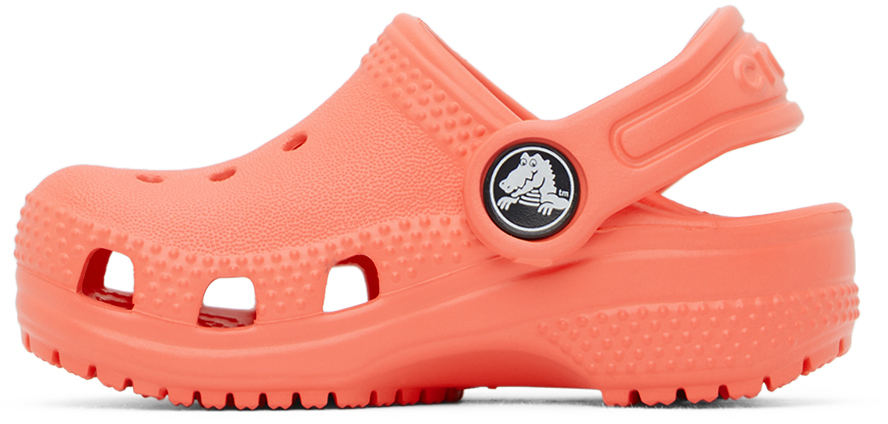 Crocs Kids Orange Classic Clogs Crocs