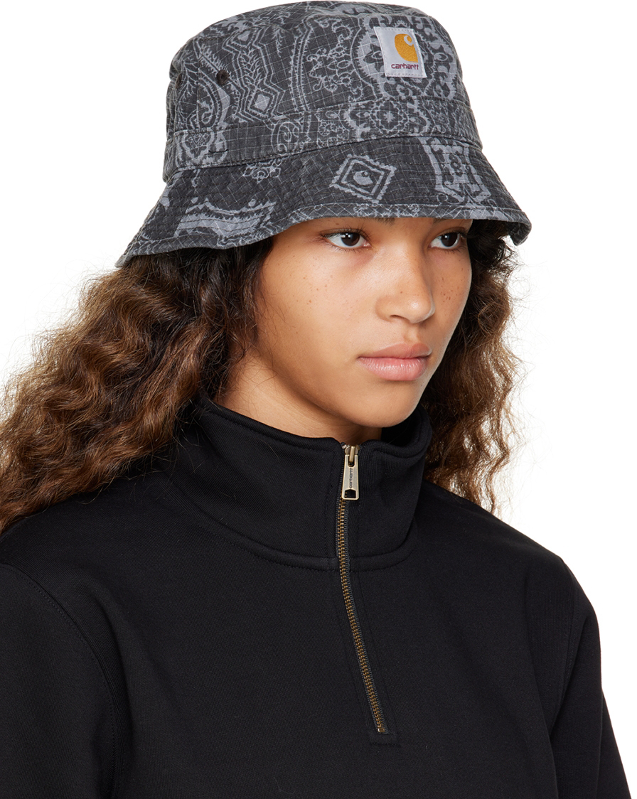 Carhartt Work In Progress Black Verse Bucket Hat Carhartt WIP
