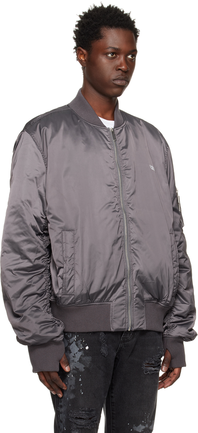 032c Gray 'The Grosse Freiheit' Bomber Jacket 032c