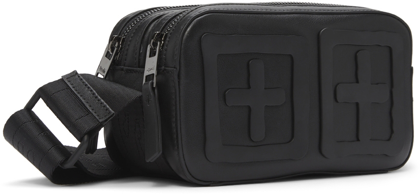 Ksubi Black TBox Messenger Bag Ksubi