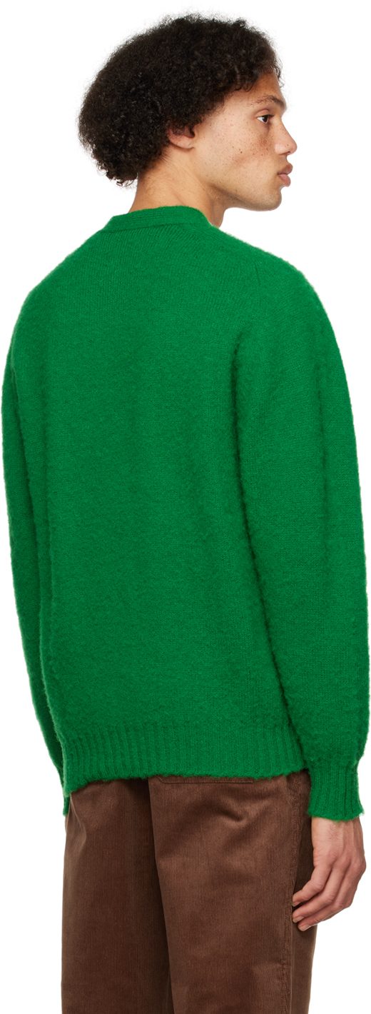 Howlin' Green Shaggy Bear Cardigan Howlin' by Morrison