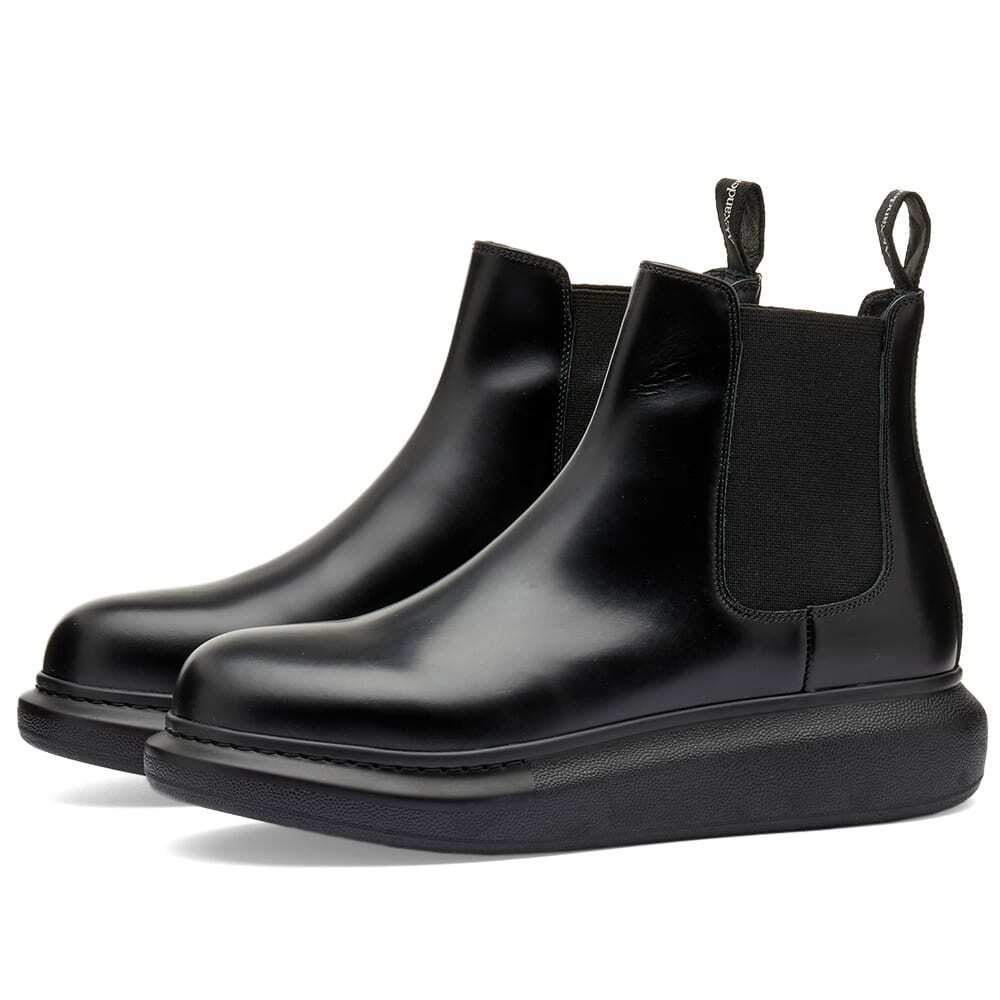 Alexander McQueen Women's Ankle Boot in Black Petrol Alexander McQueen
