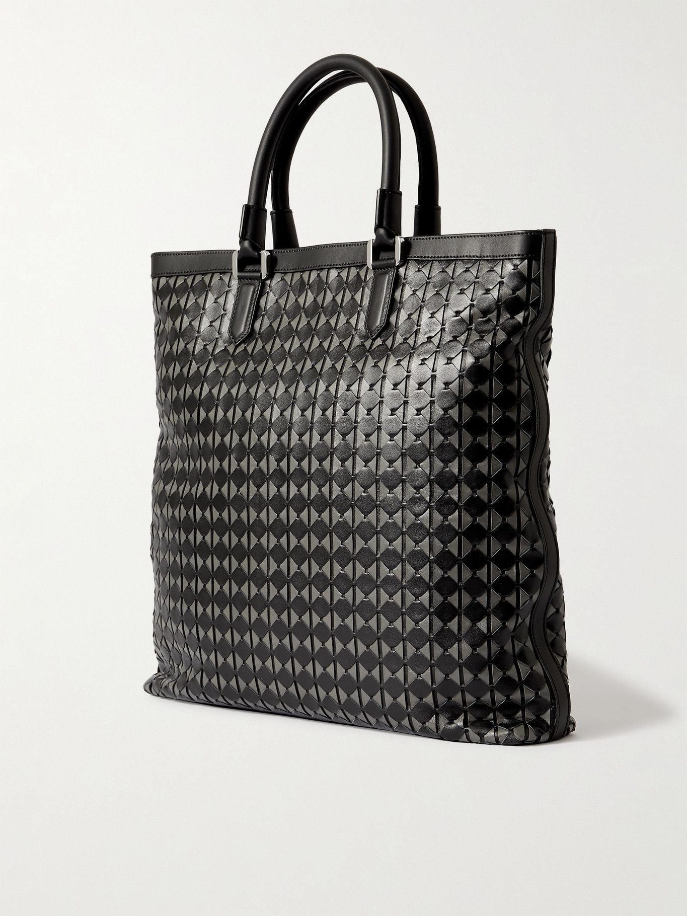 SERAPIAN - Woven Leather Tote Bag Serapian