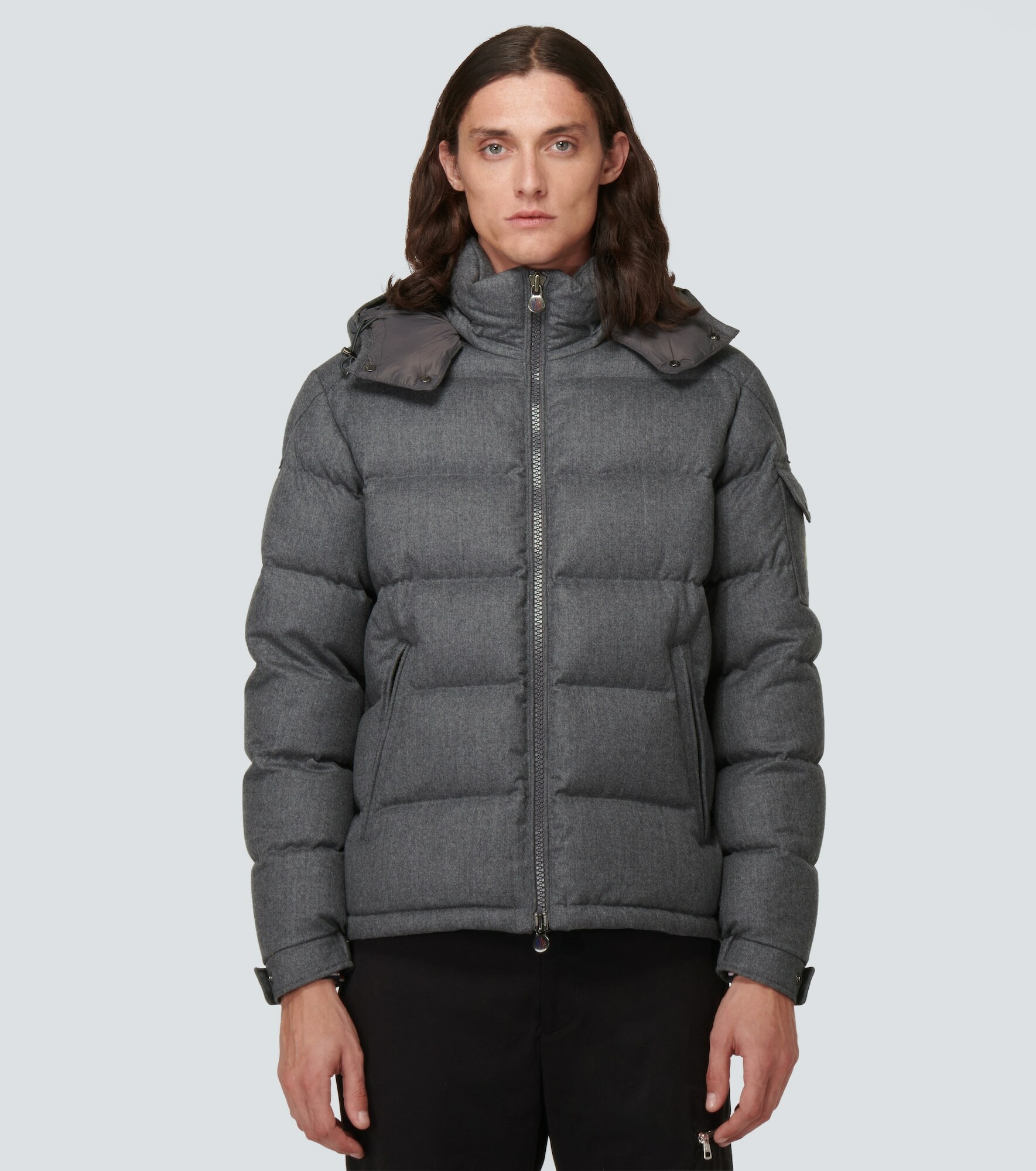 Moncler - Montgenevre virgin wool down jacket Moncler