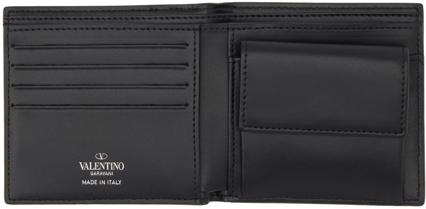 Valentino Garavani Black VLTN Wallet Valentino Garavani