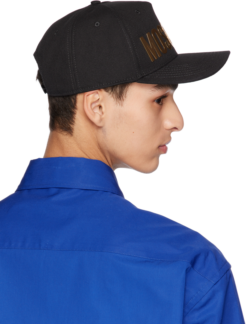 Moschino Black Logo Cap Moschino