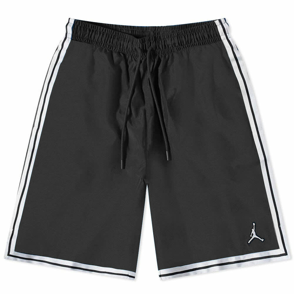 Air Jordan Men's Essential Woven Shorts in Black/White Nike Jordan Brand