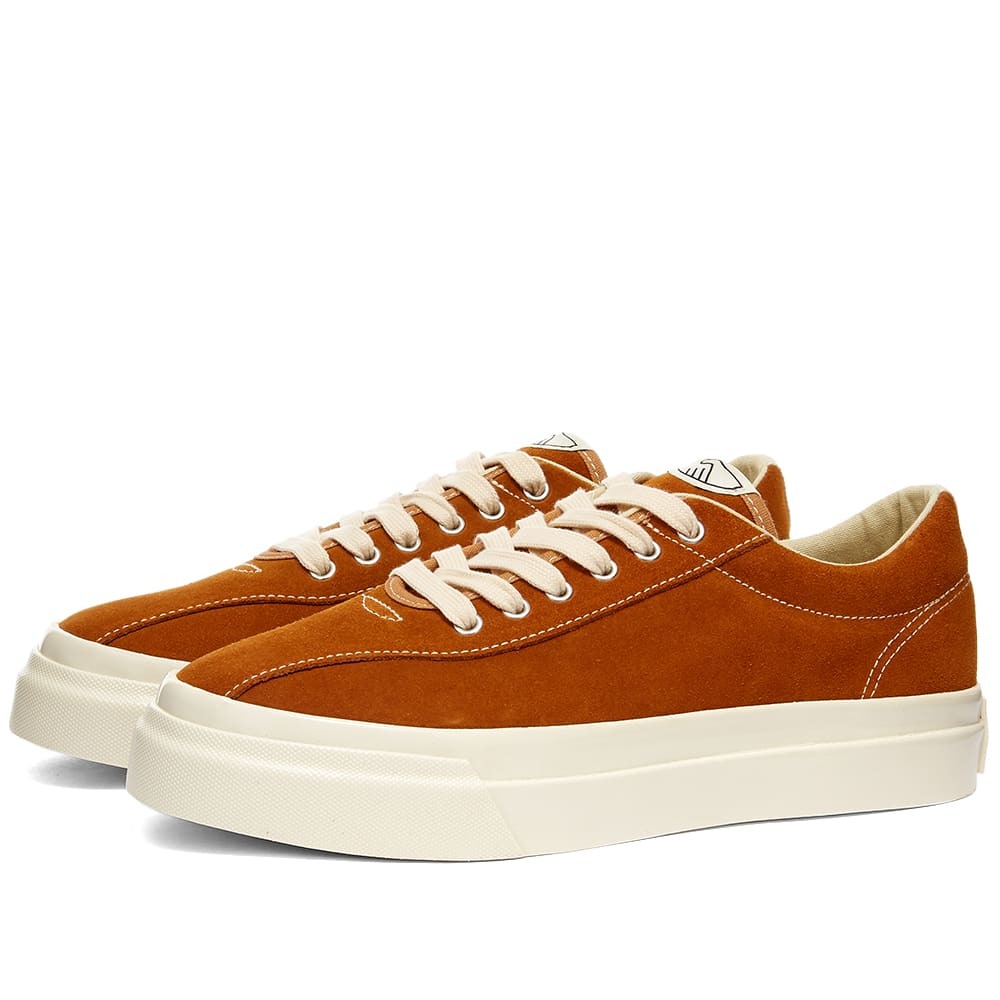 Stepney Workers Club Men's Dellow Suede Sneakers in Tan Stepney Workers ...