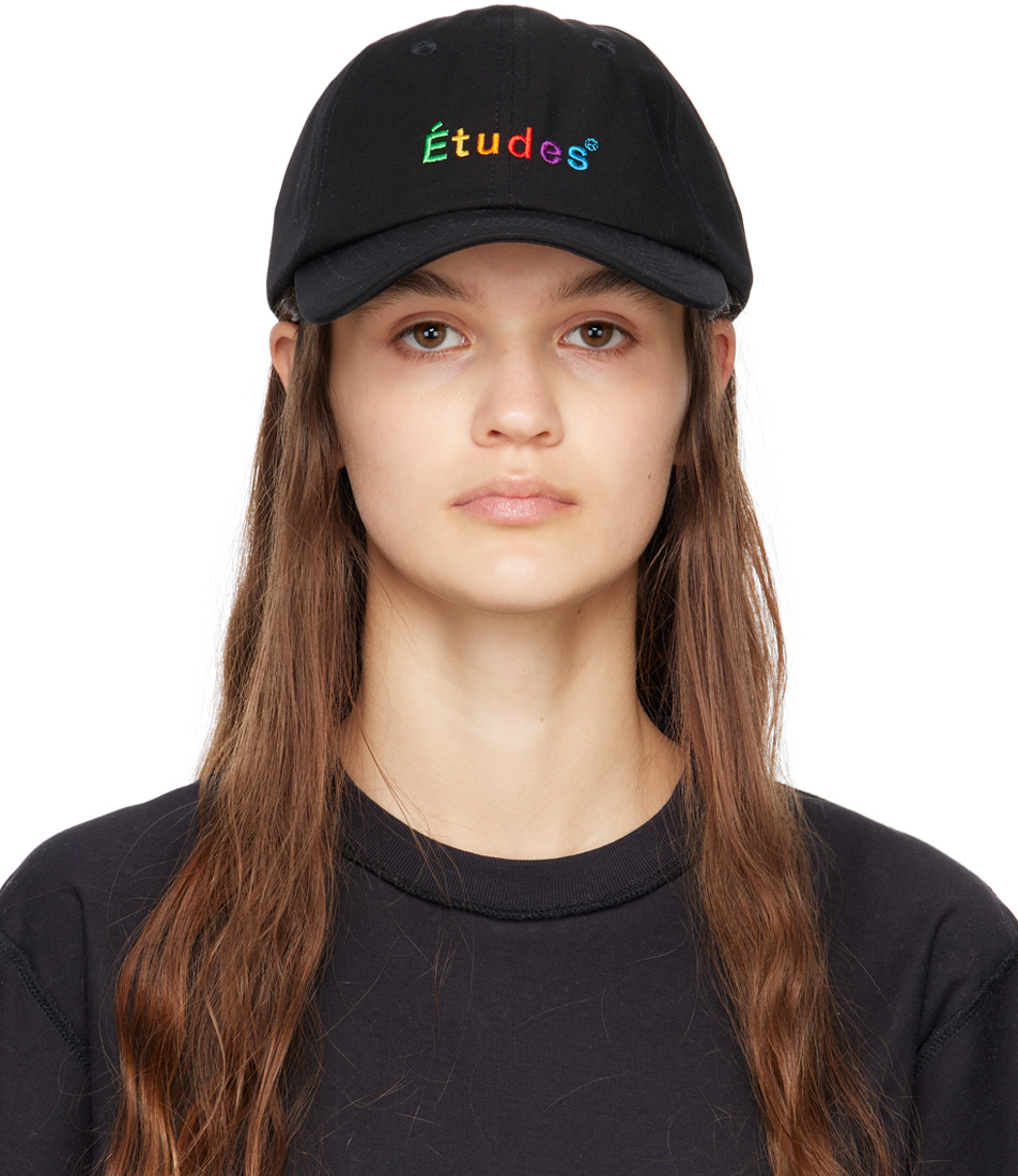Études SSENSE Exclusive Black Booster Cap Etudes