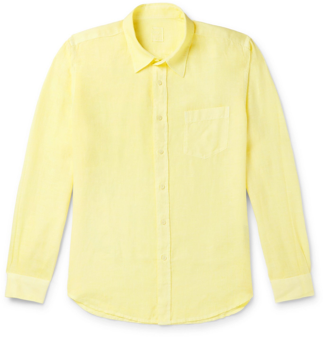 120% - Linen Shirt - Yellow 120%