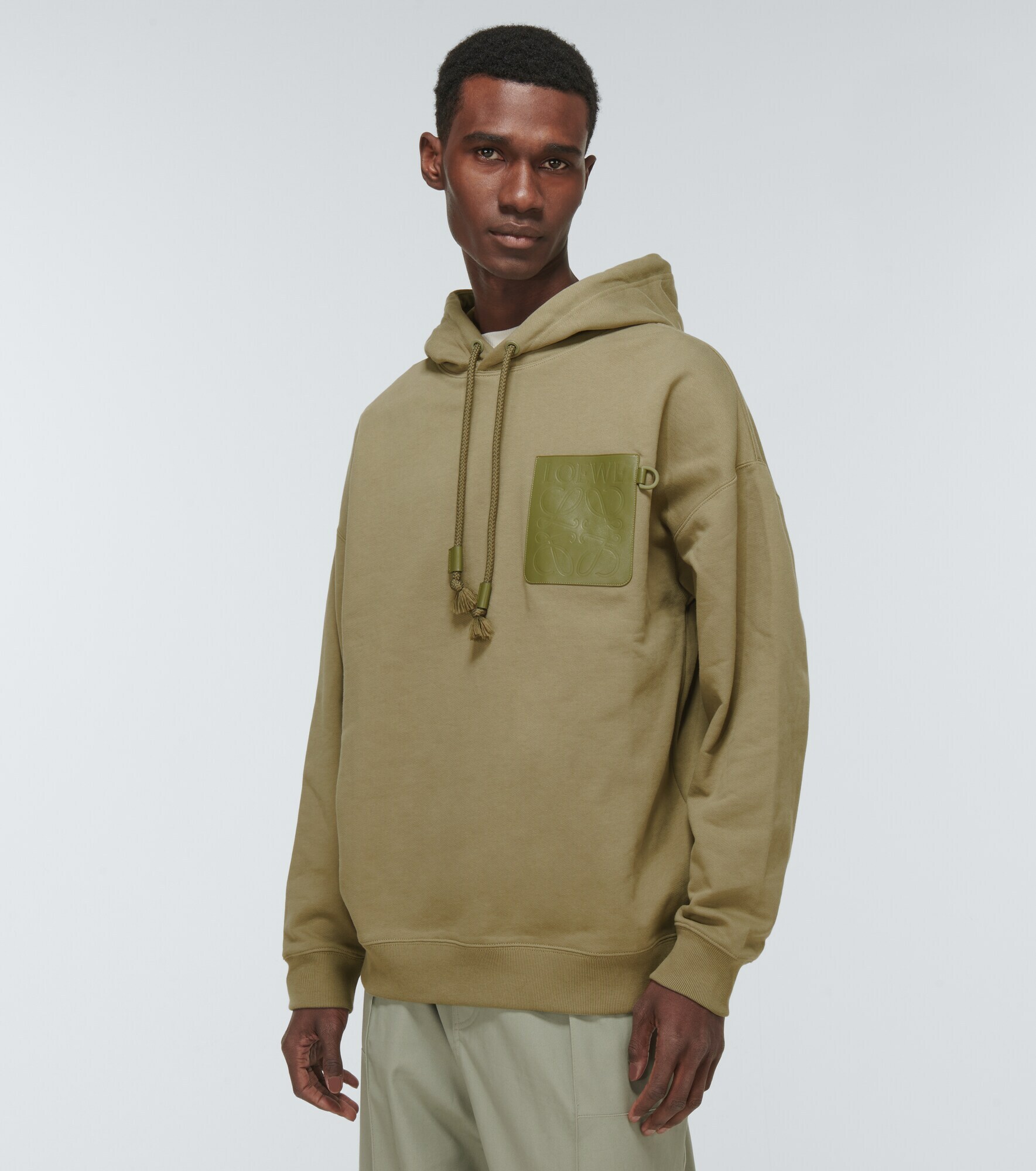 Loewe - Anagram cotton jersey hoodie Loewe