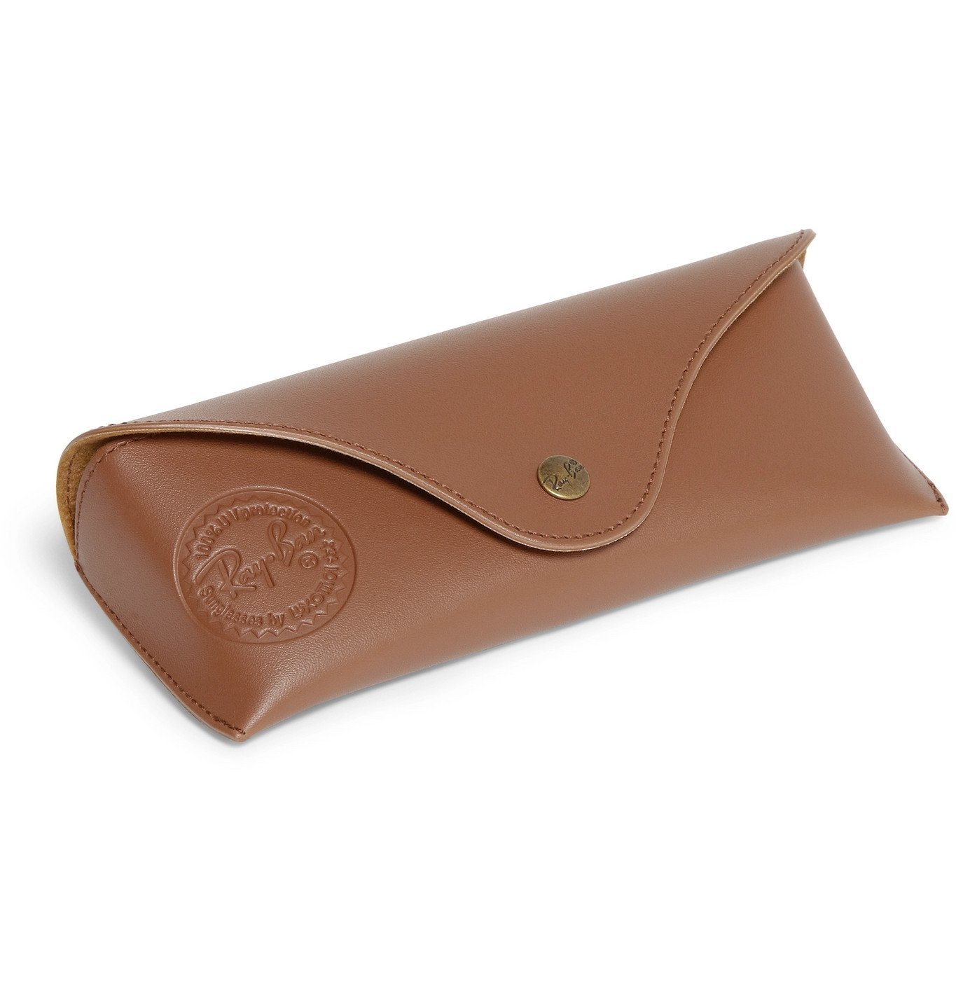 Ray-Ban - Clubmaster Round-Frame Acetate and Gold-Tone Polarised ...