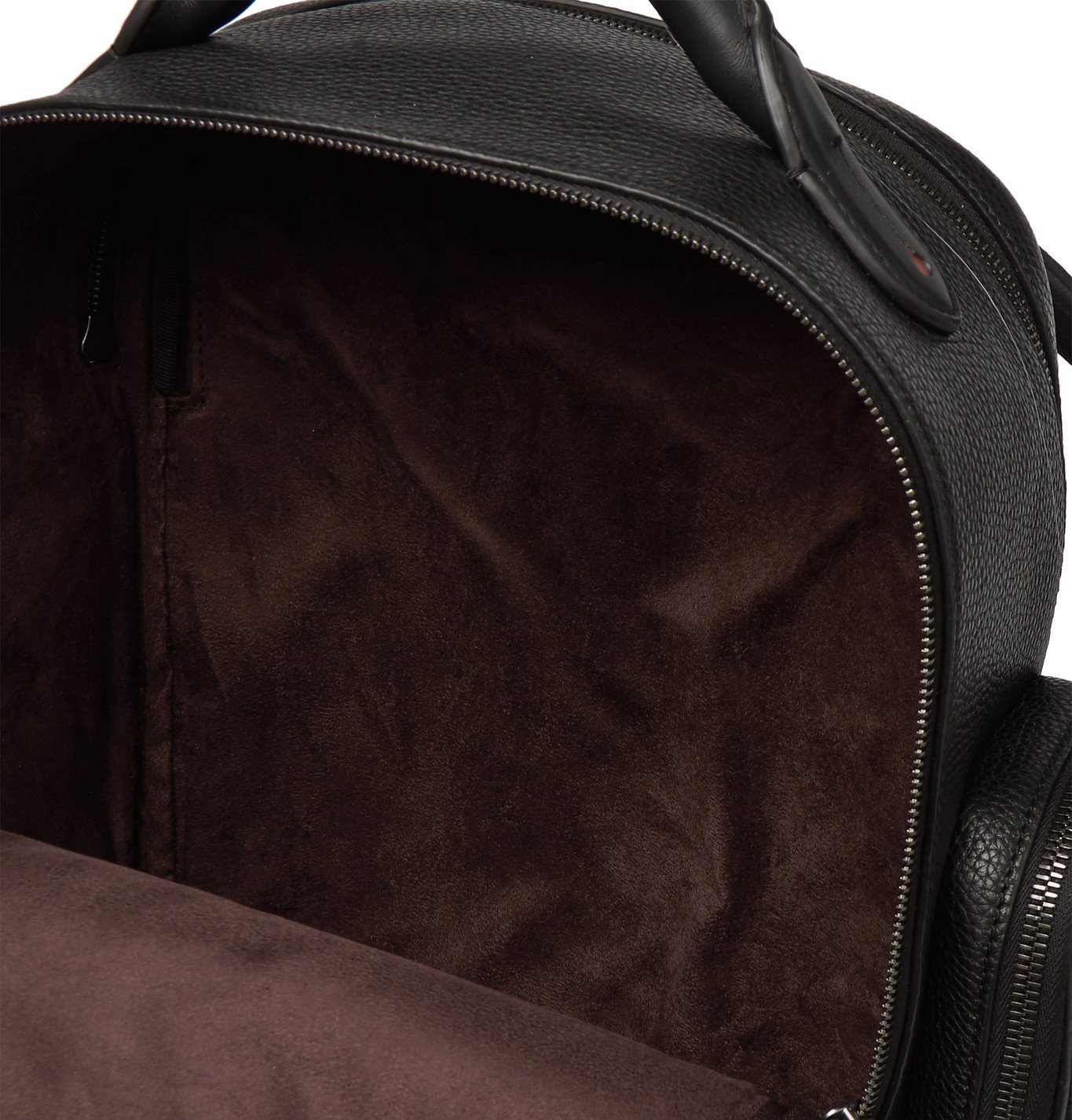 Ermenegildo Zegna - Blazer Full-Grain Leather Backpack - Black ...