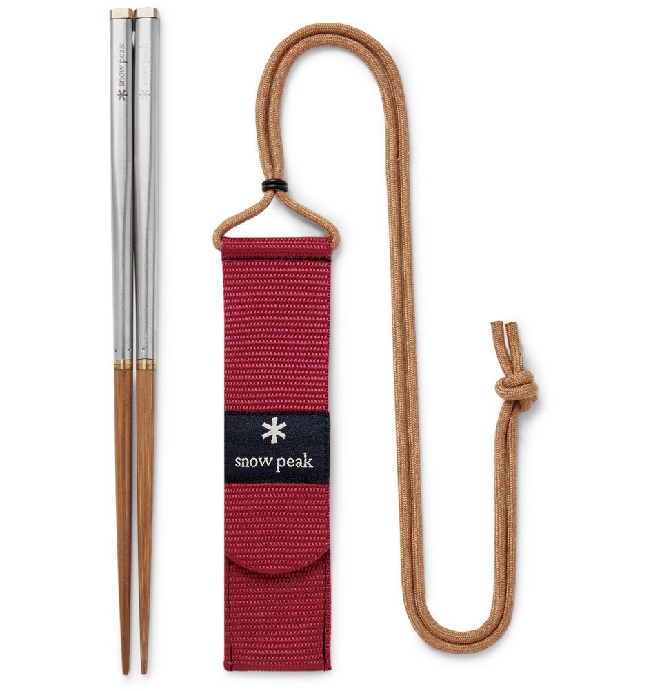 Snow Peak - Wabuki Large Collapsible Stainless Steel and Bamboo ...