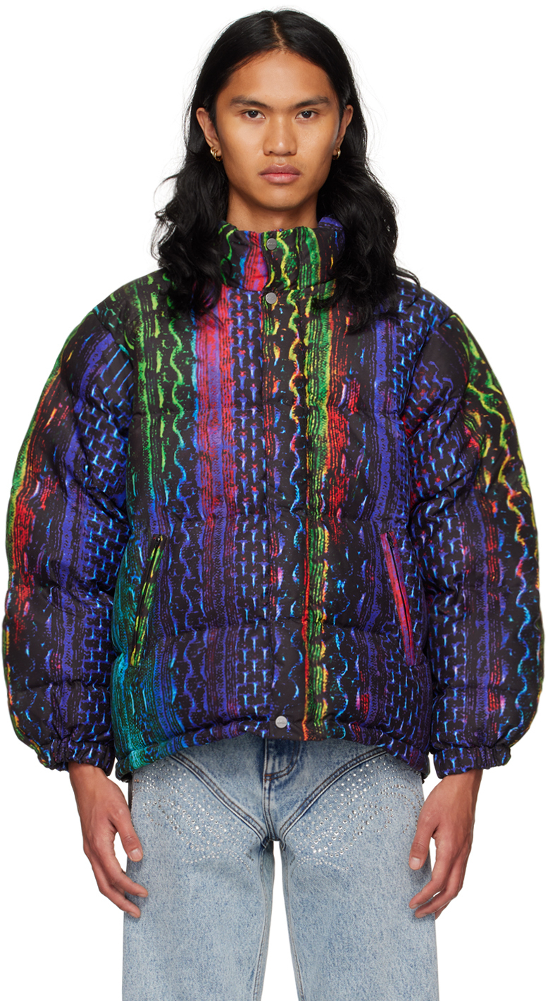 AGR Multicolor Snake Print Jacket AGR
