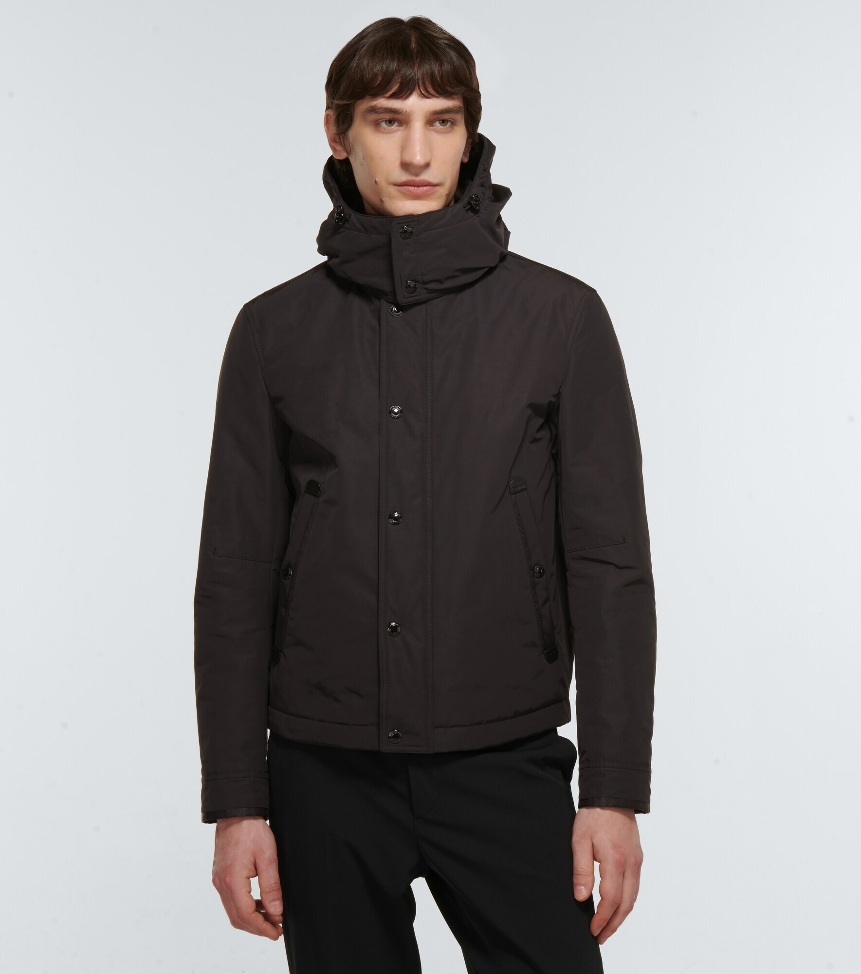 Tom Ford - Leather-trimmed parka TOM FORD