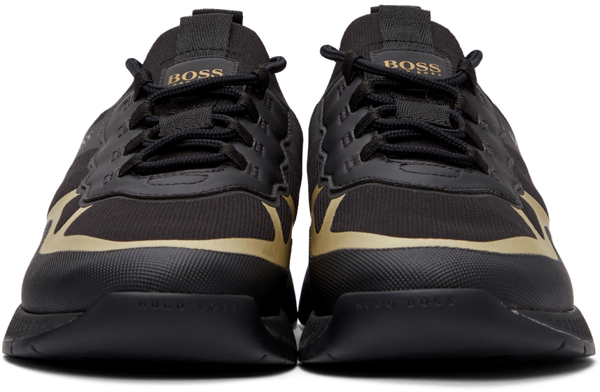 Boss Black Thermo-Bonded Titanium Running Sneakers BOSS