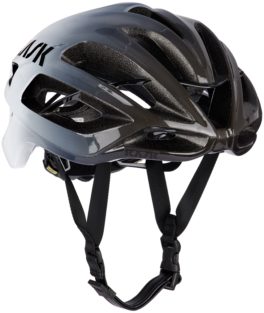 Paul Smith SSENSE Exclusive White & Black Kask Edition Monochrome Fade Protone Cycling Helmet ...