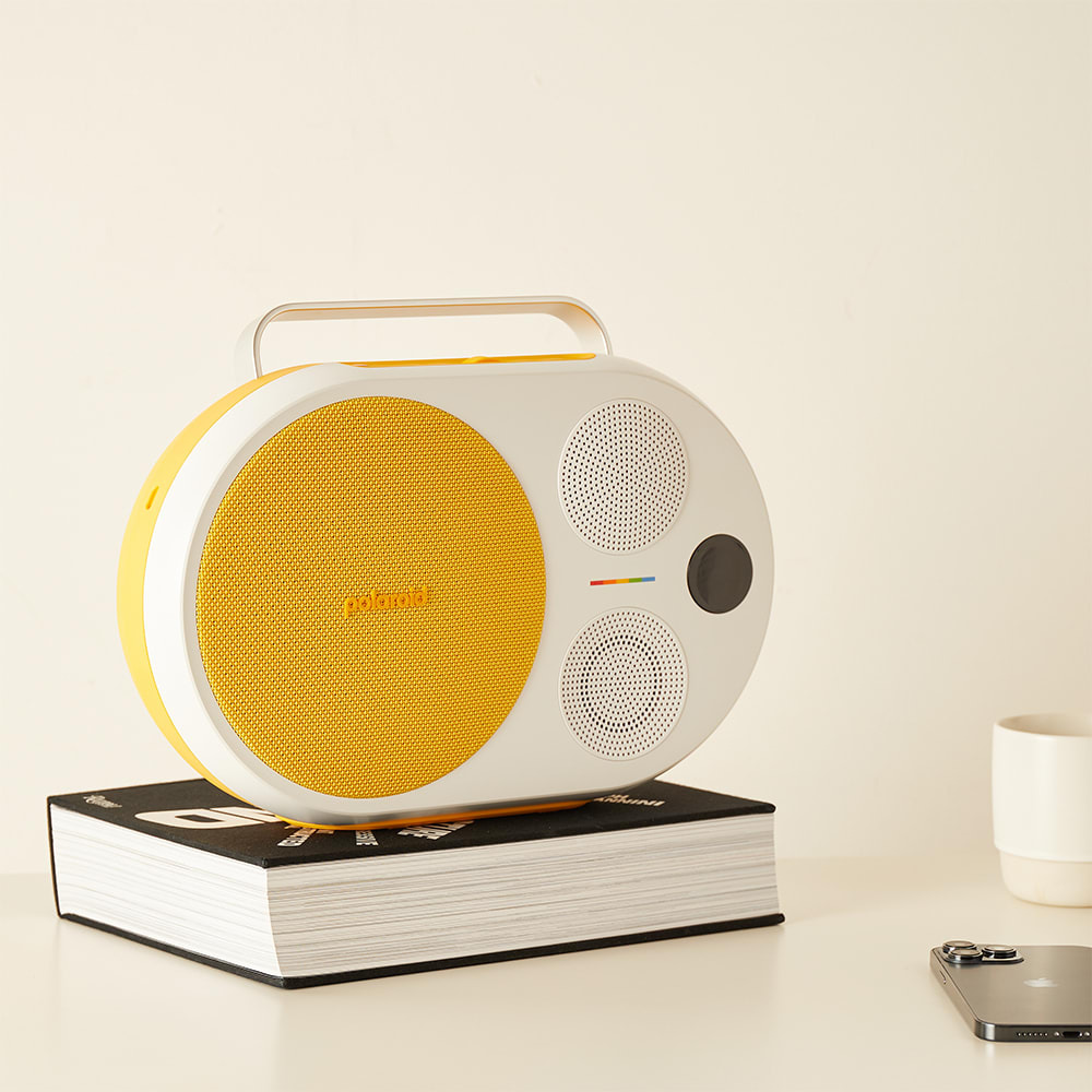Polaroid Music Player 4 in Yellow/White Polaroid