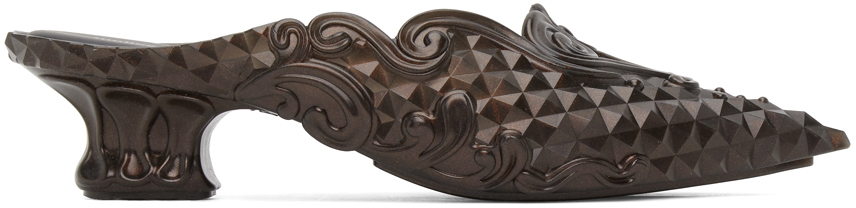Y/Project Bronze Melissa Edition Jelly Point Mules Y/Project