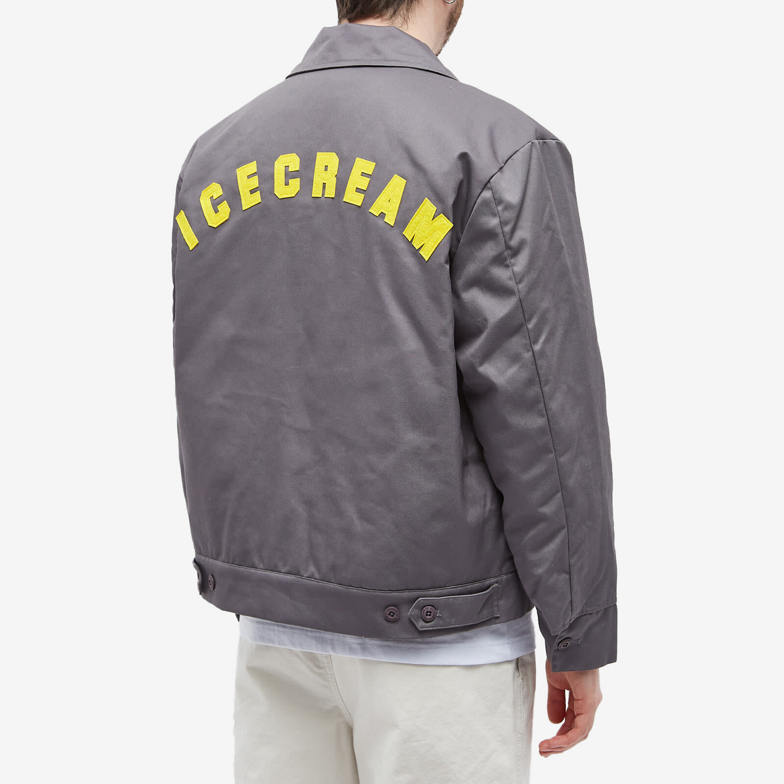 ICECREAM Men's Work Jacket in Grey ICECREAM