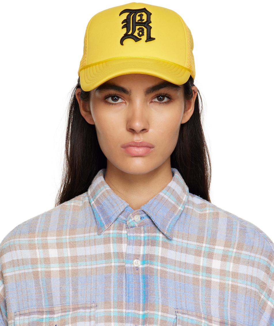 R13 Yellow Trucker Cap R13