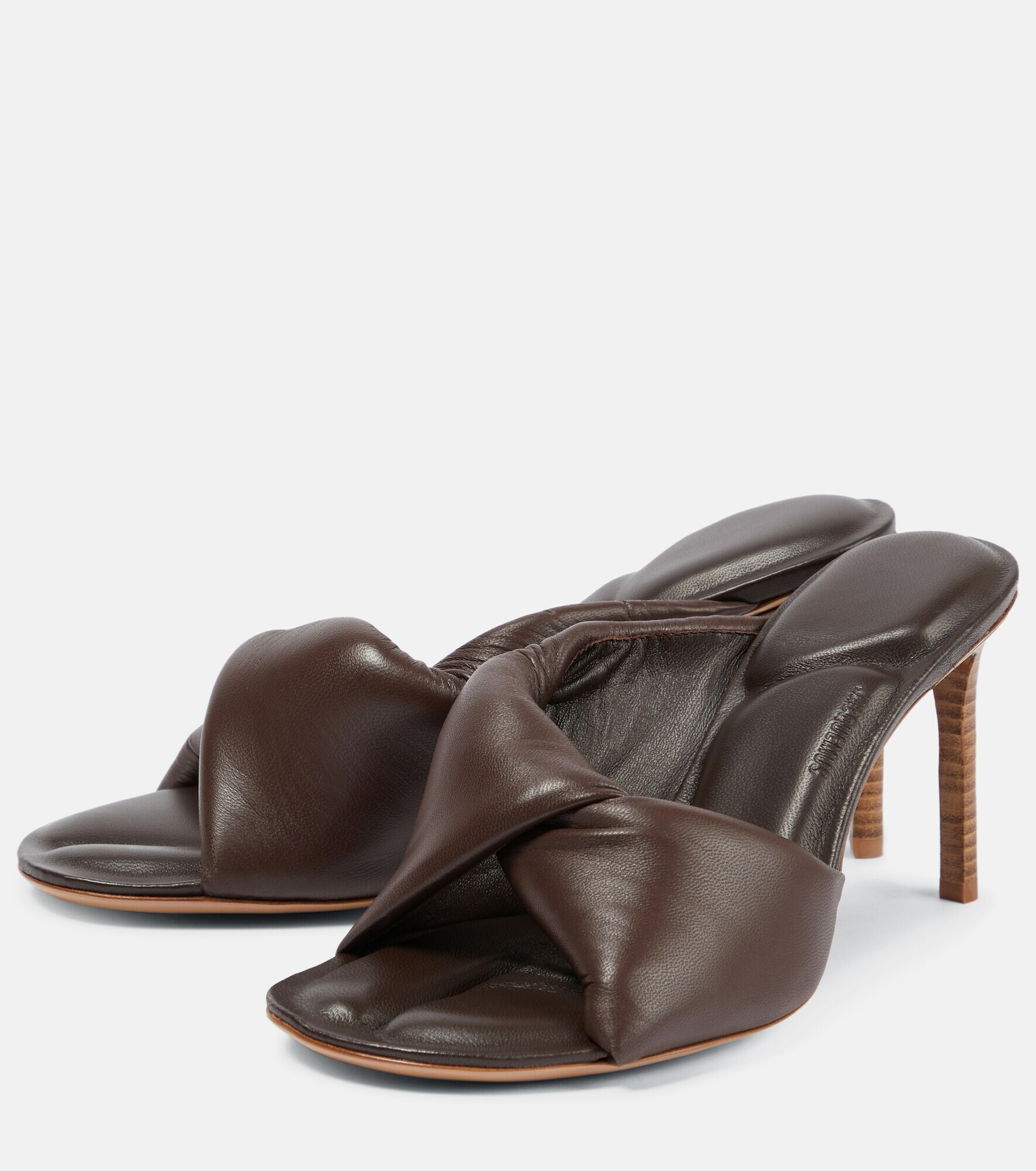 Jacquemus - Les Mules Bagnu leather mules Jacquemus