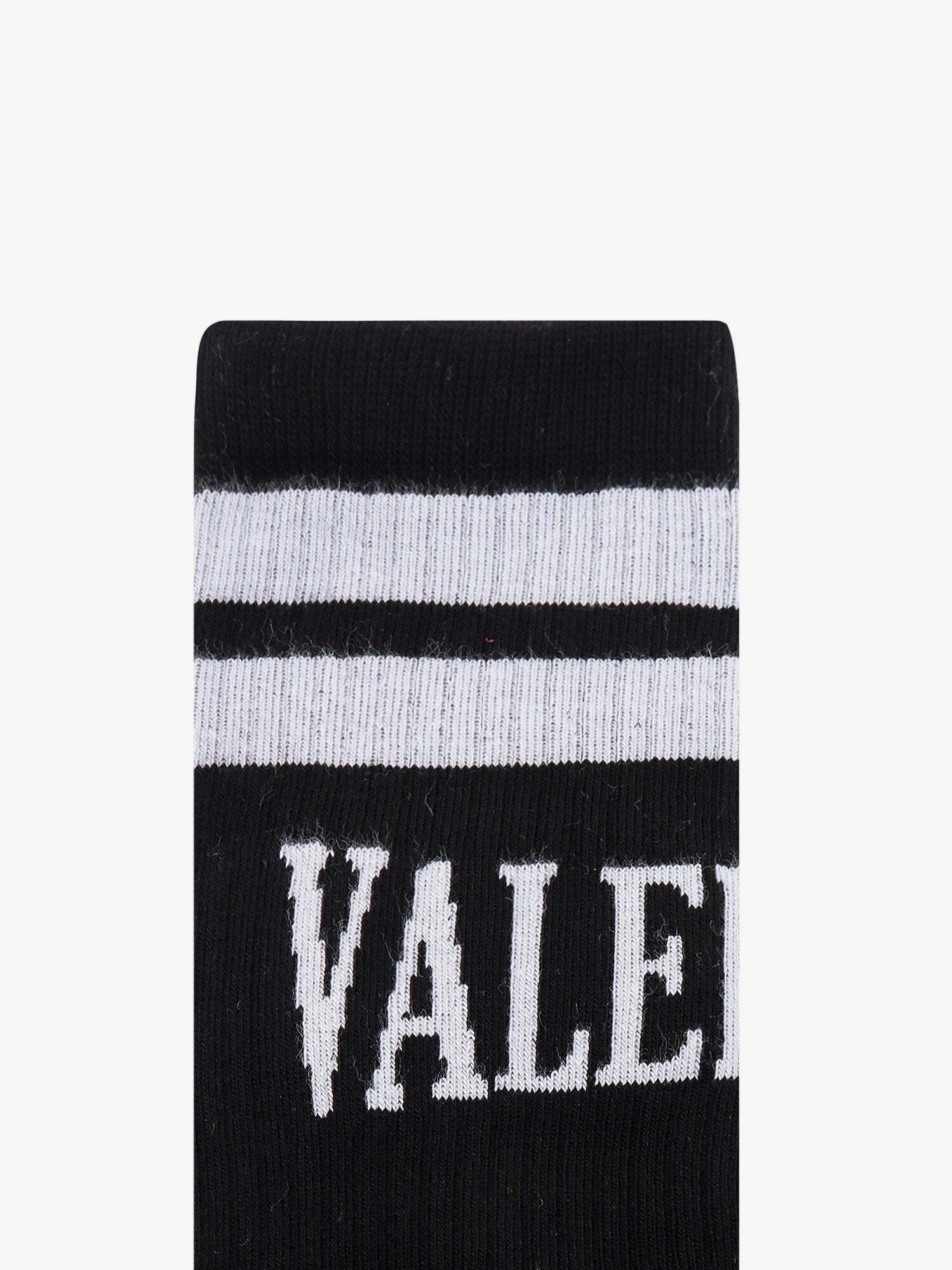 Valentino Socks Black Mens Valentino