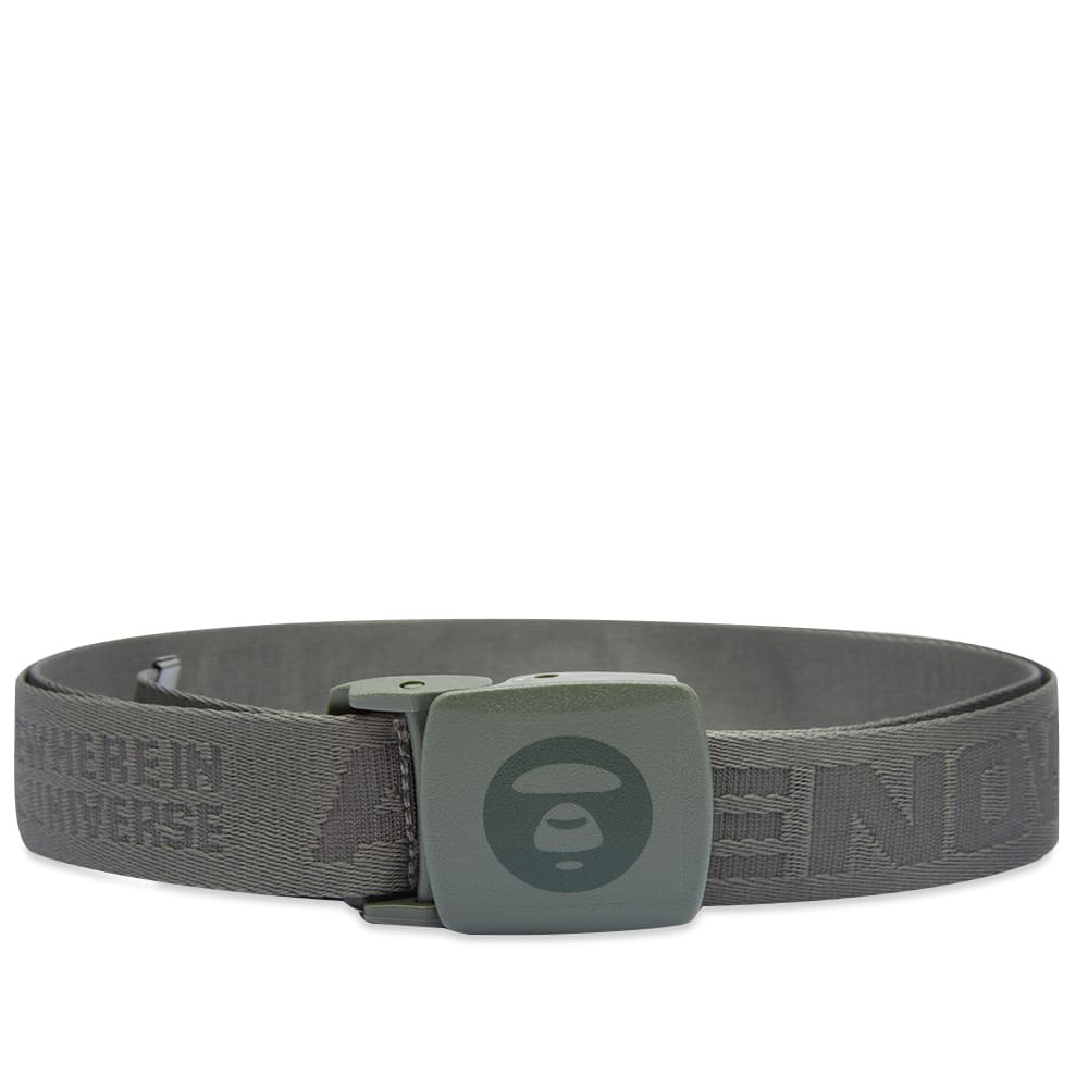 Men's AAPE Web Belt in Khaki AAPE by A Bathing Ape