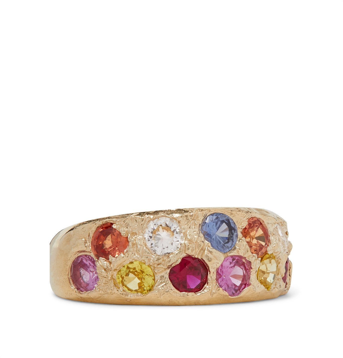 Bleue Burnham - Riviera 9-Karat Gold Sapphire Ring - Gold Bleue Burnham