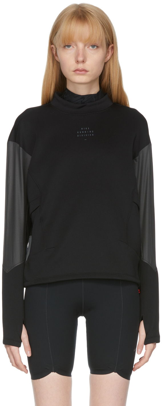 Nike Black Dri-FIT Run Division Crewneck Nike