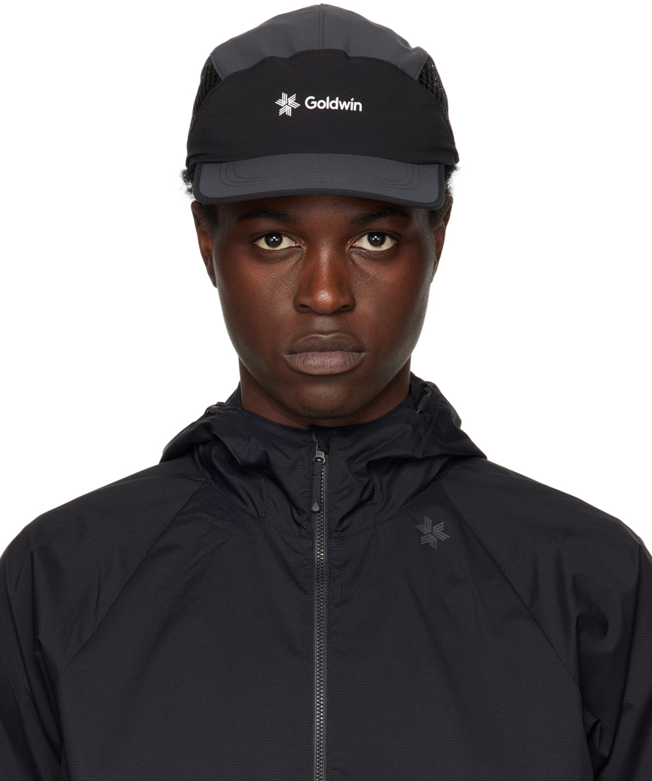 Goldwin Black & Gray Utility Jet Cap Goldwin