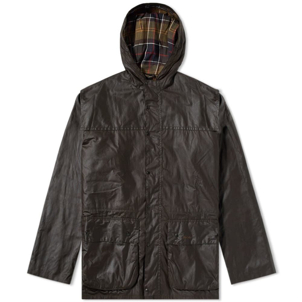 Barbour Classic Durham Wax Jacket Green Barbour