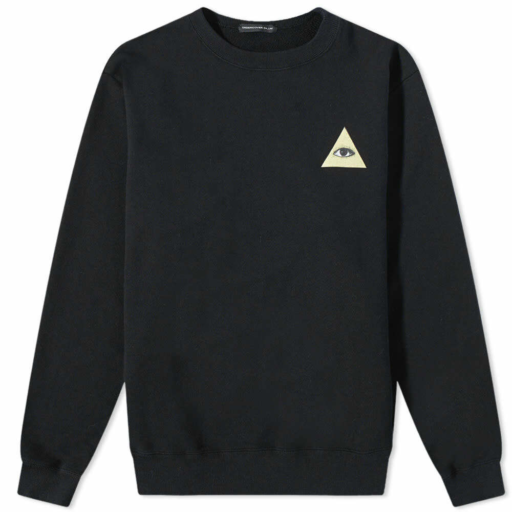Undercover Men's Third Eye Crew Sweat in Black Undercover