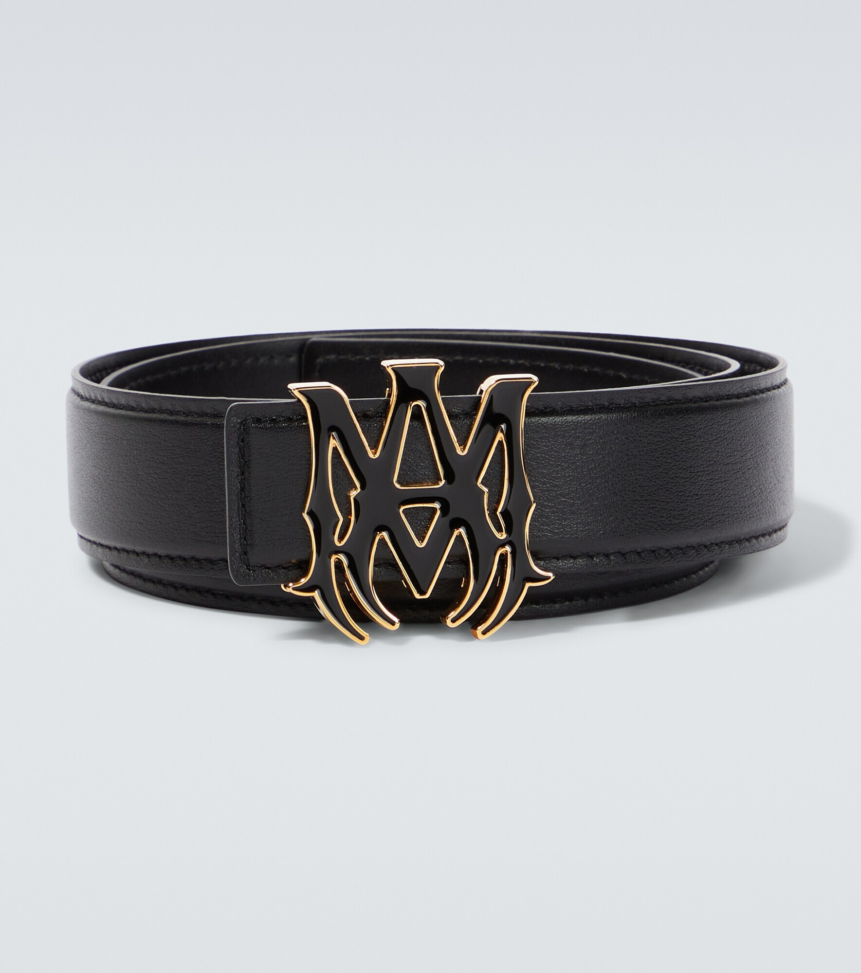 Amiri - Logo leather belt Amiri