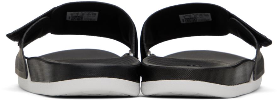 adidas by Stella McCartney Black Velcro Slides adidas by Stella McCartney
