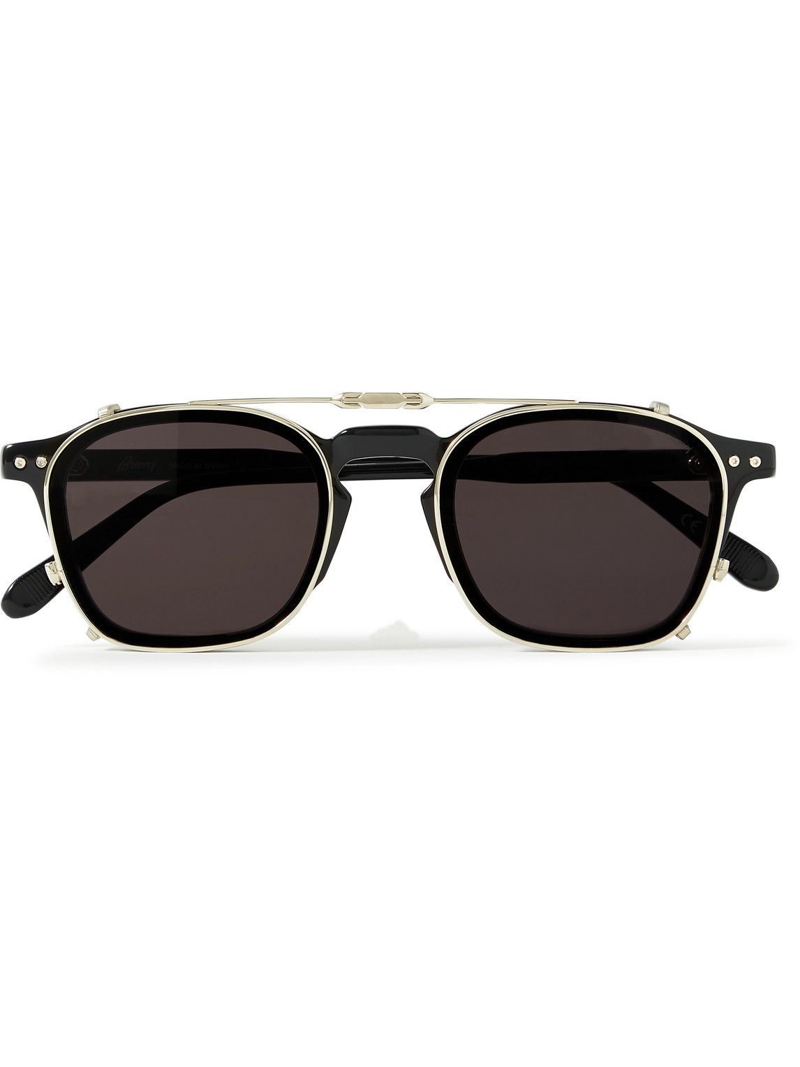 Brioni - Convertible D-Frame Acetate and Gold-Tone Optical Glasses Brioni