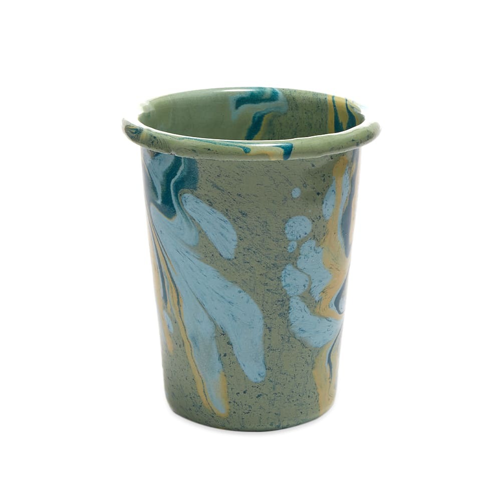BORNN Enamelware New Marble Tumbler in Mint BORNN