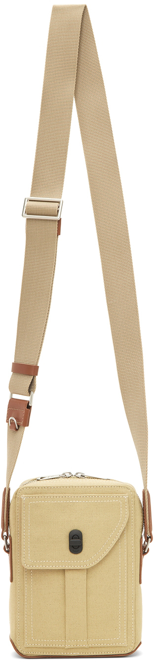 Paul Smith Beige Flight Messenger Bag Paul Smith