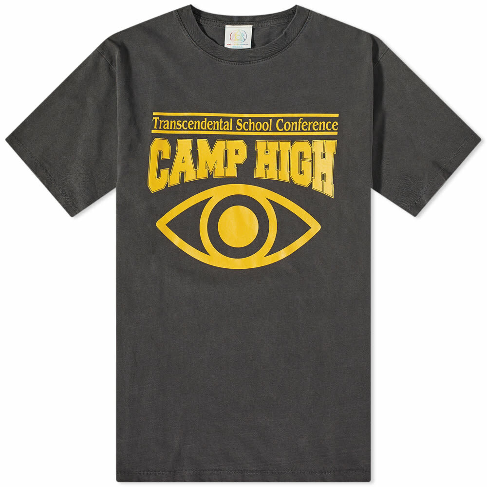 Camp High Men's School Conference T-Shirt in Black Camp High