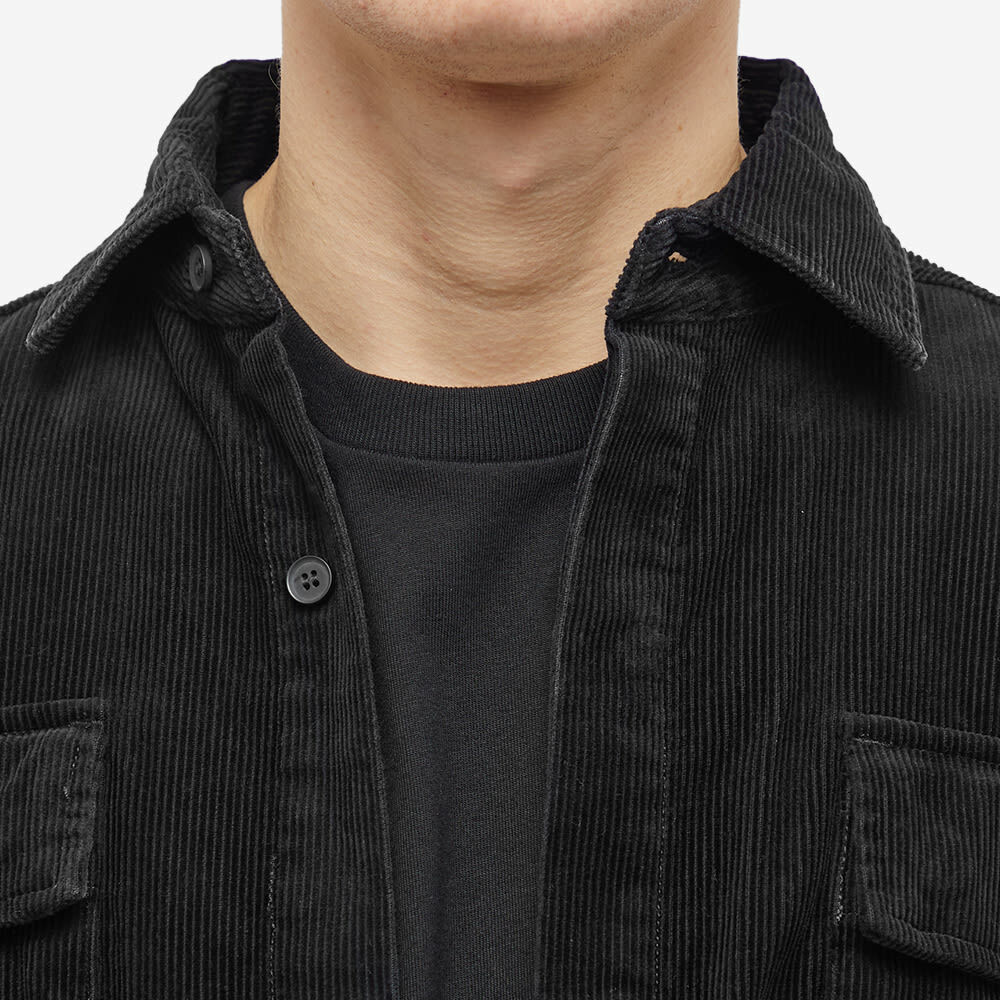 Taikan Men's Corduroy Shirt Jacket in Black Taikan