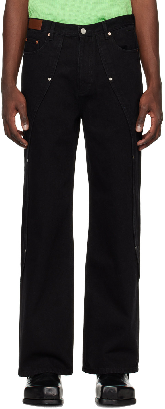 Andersson Bell Black Matthew Curved Jeans Andersson Bell